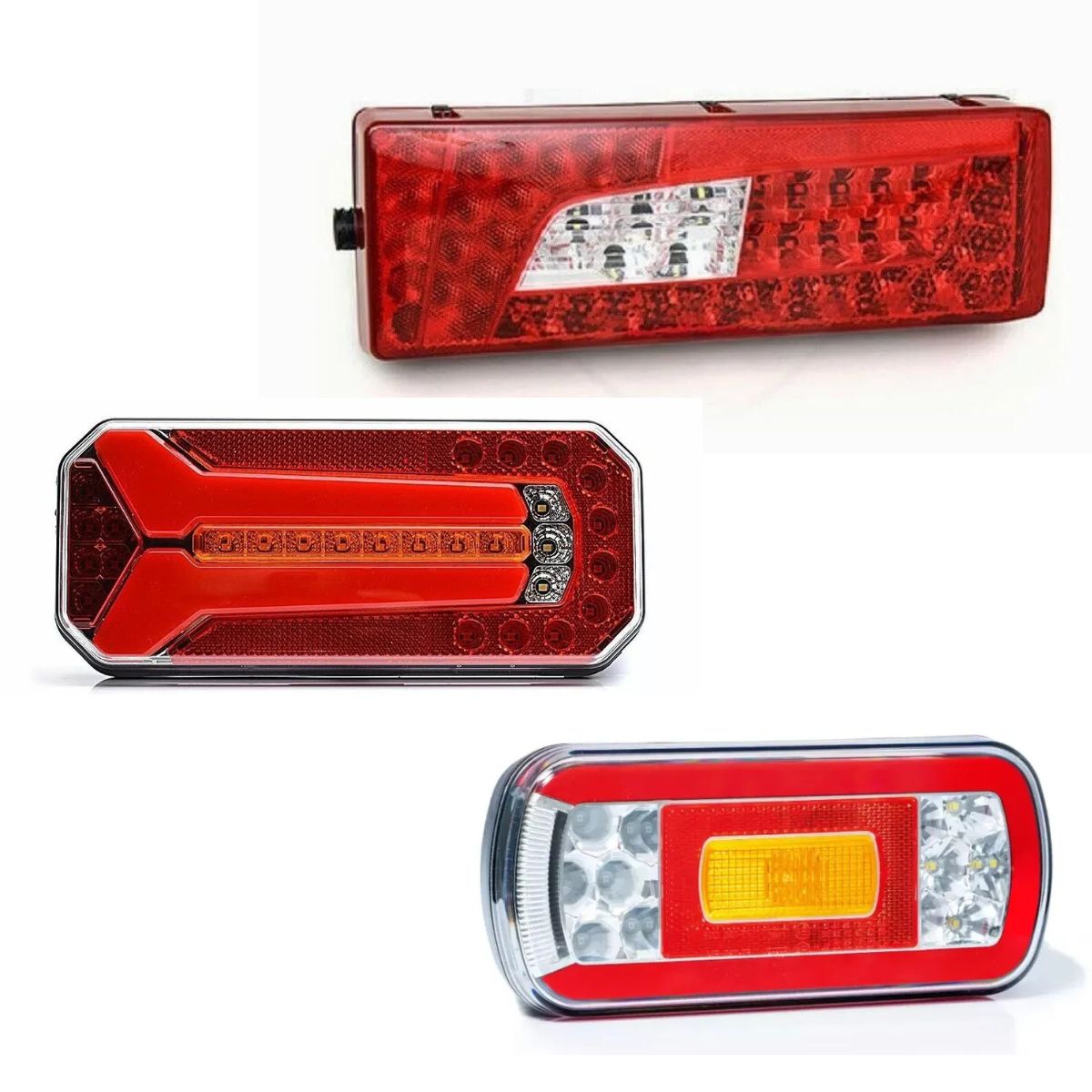 High Quality LED Rear Lights 12-24V For Truck, Van, Bus, SUV